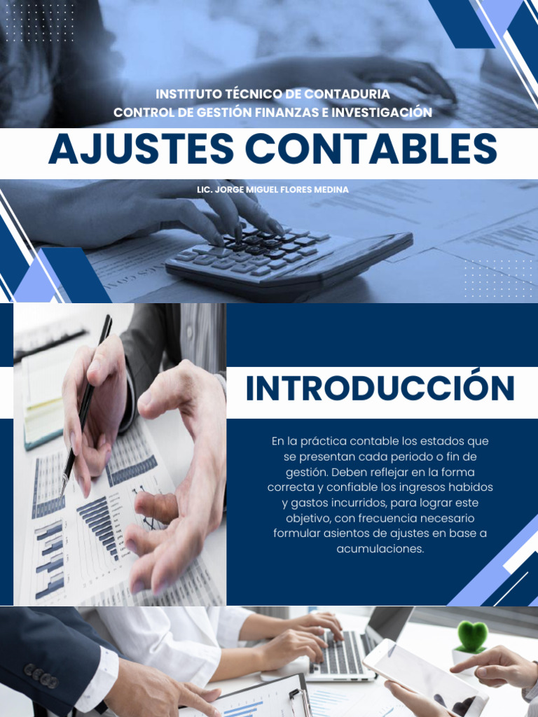 Ajustes Contables | PDF | Contabilidad | Estado de resultados