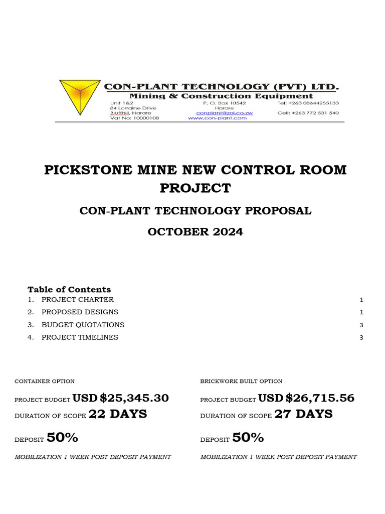 Control Room Design | PDF