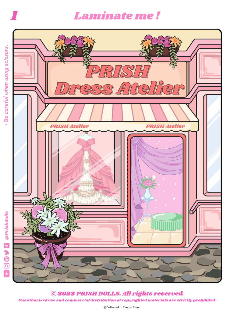 PS01 Paper Dolls Princess Play Kit Busy Book | PDF