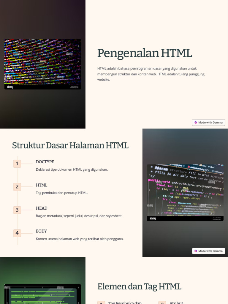 Pengenalan HTML | PDF