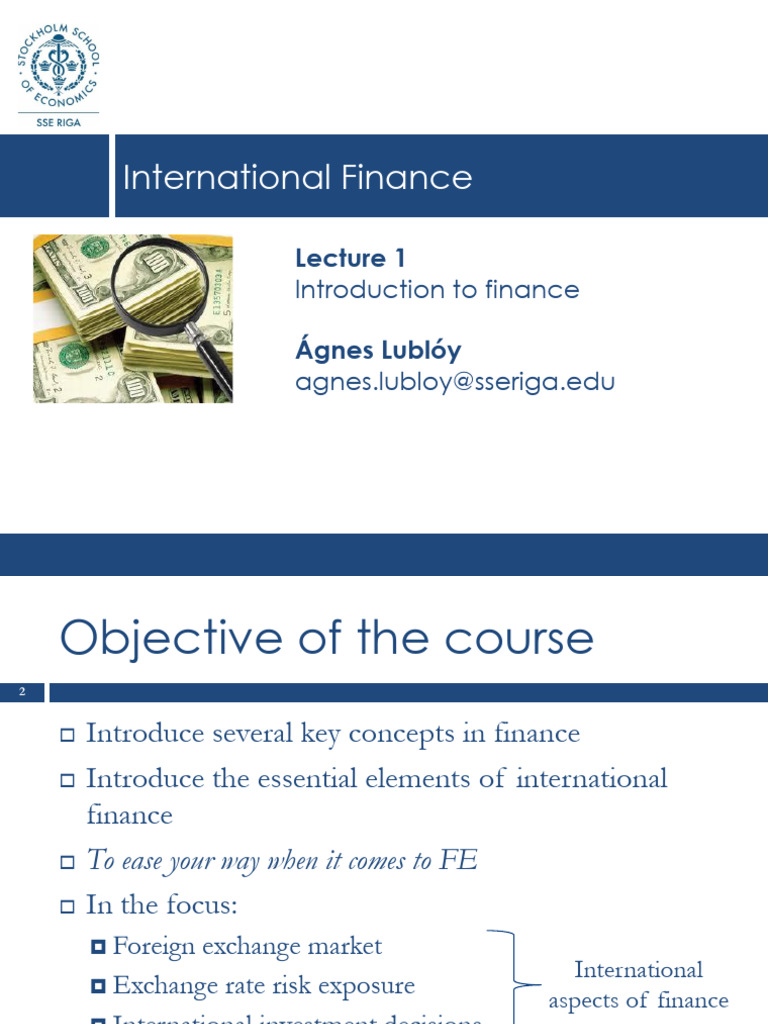 If Lecture 1 | PDF | Present Value | Net Present Value