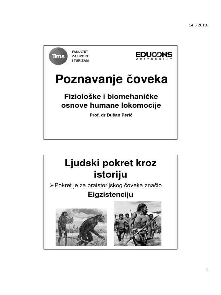 D. Perić - Poznavanje Coveka | PDF