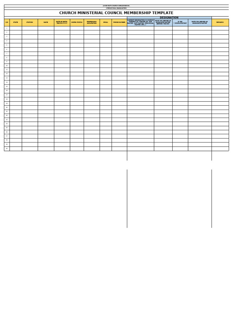 Template For CMC Membership - 31052024 | PDF