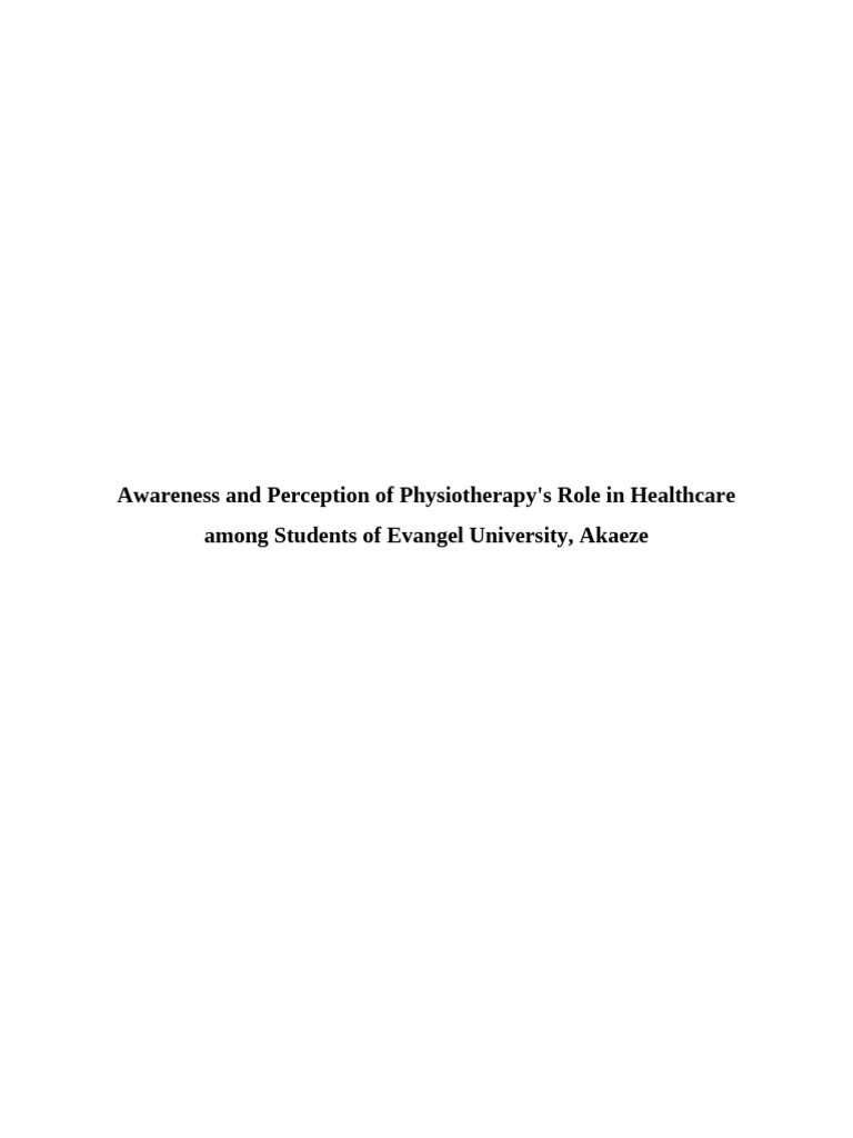 Destiny 1 and 3 | PDF | Physical Therapy | Health Care