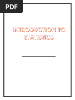 GRADE 10 - Statistics | PDF | Mathematical Analysis | Robust Statistics