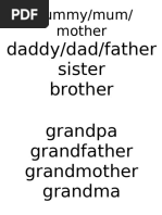 Afrikaans Family Terms Explained | PDF