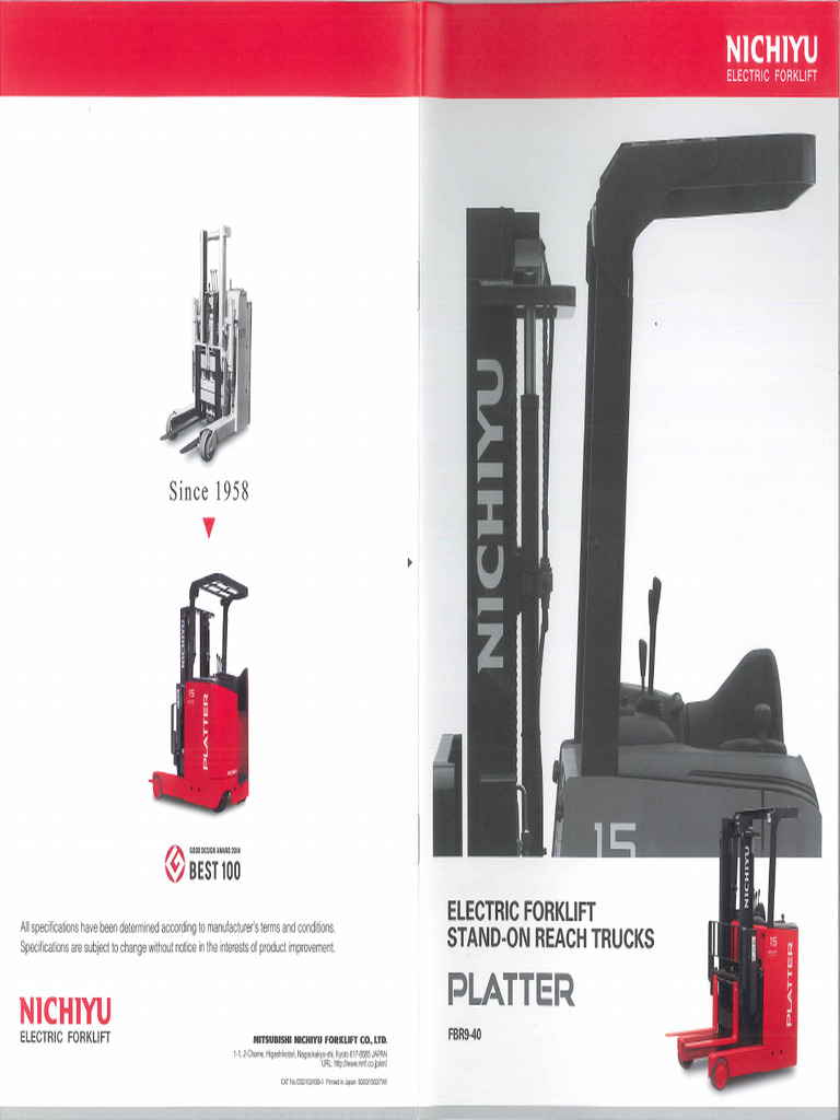 Reach Truck Nichiyu | PDF