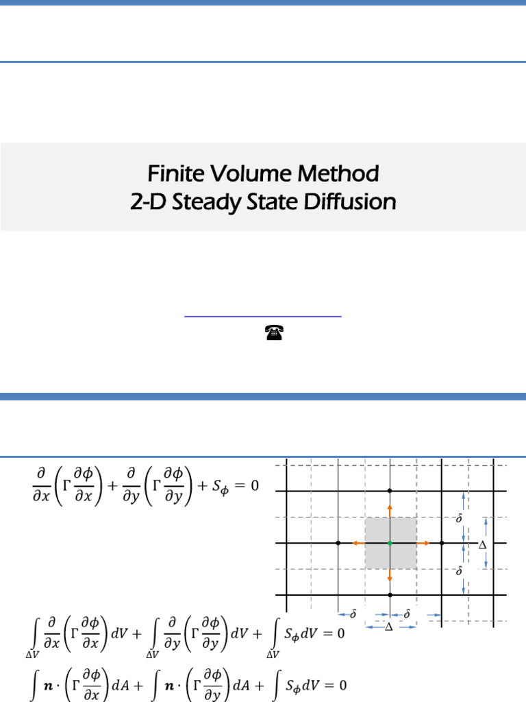 04 2D Steady State Diffusion | PDF | Diffusion | Applied And ...