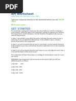 CXC Visual Arts Journal Structure | PDF