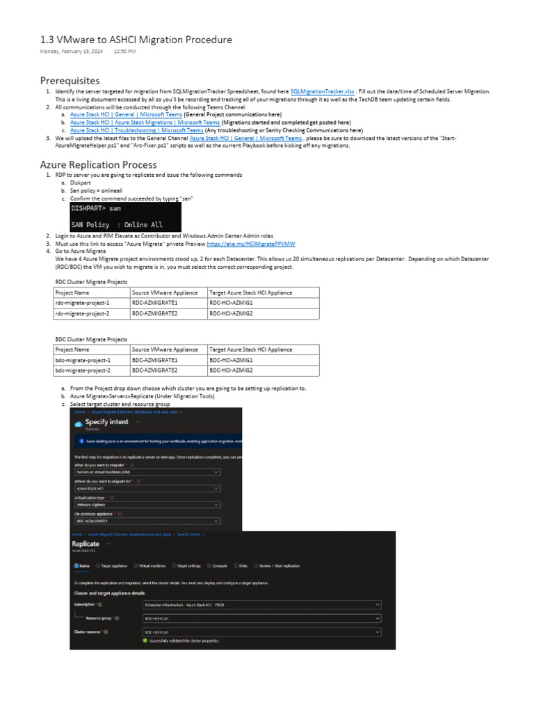 Wegmans Azure Migrate | PDF | Microsoft Azure | Computing