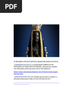 Terço Da Sagrada Face | PDF
