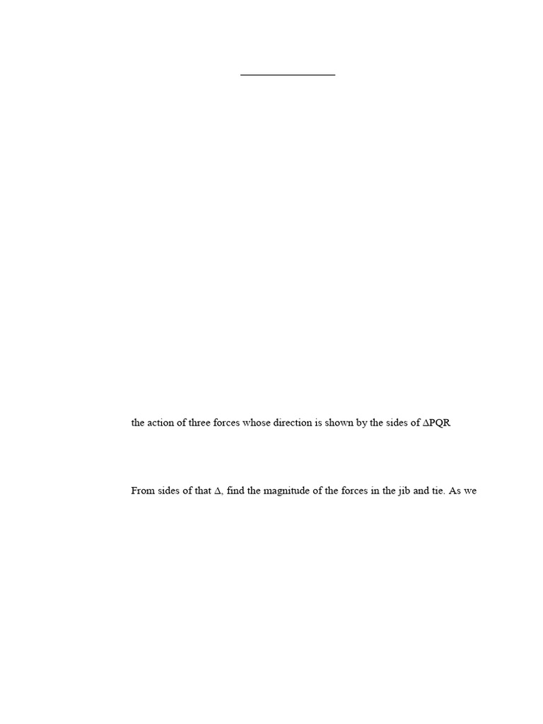 Engg. Mech-Lab Manual 2023, Exp.10 | PDF | Crane (Machine) | Force