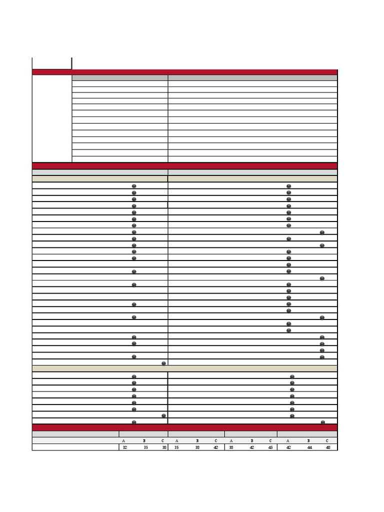Tabla Inyectora 218 Ton Arlex | PDF | Manufactured Goods | Mechanical ...