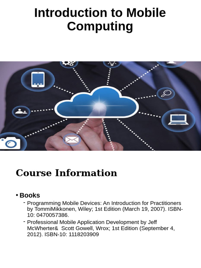 1 Introduction To Mobile Computing (MC) | PDF | Computer Network ...