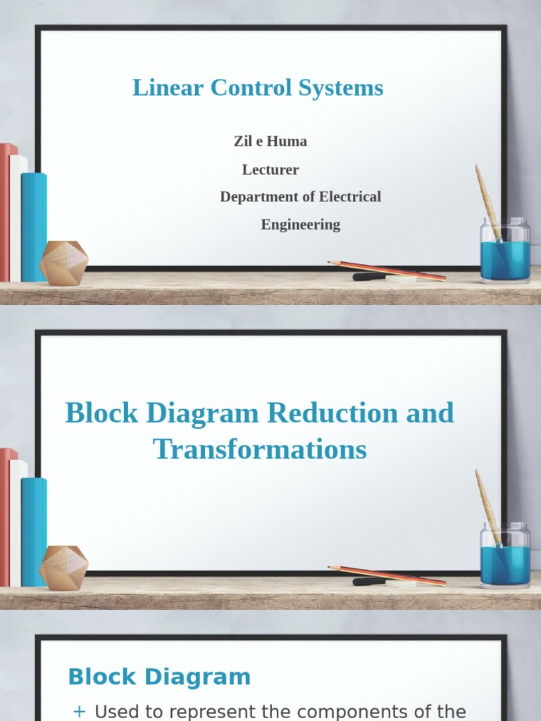 Block Diagram Reduction | PDF