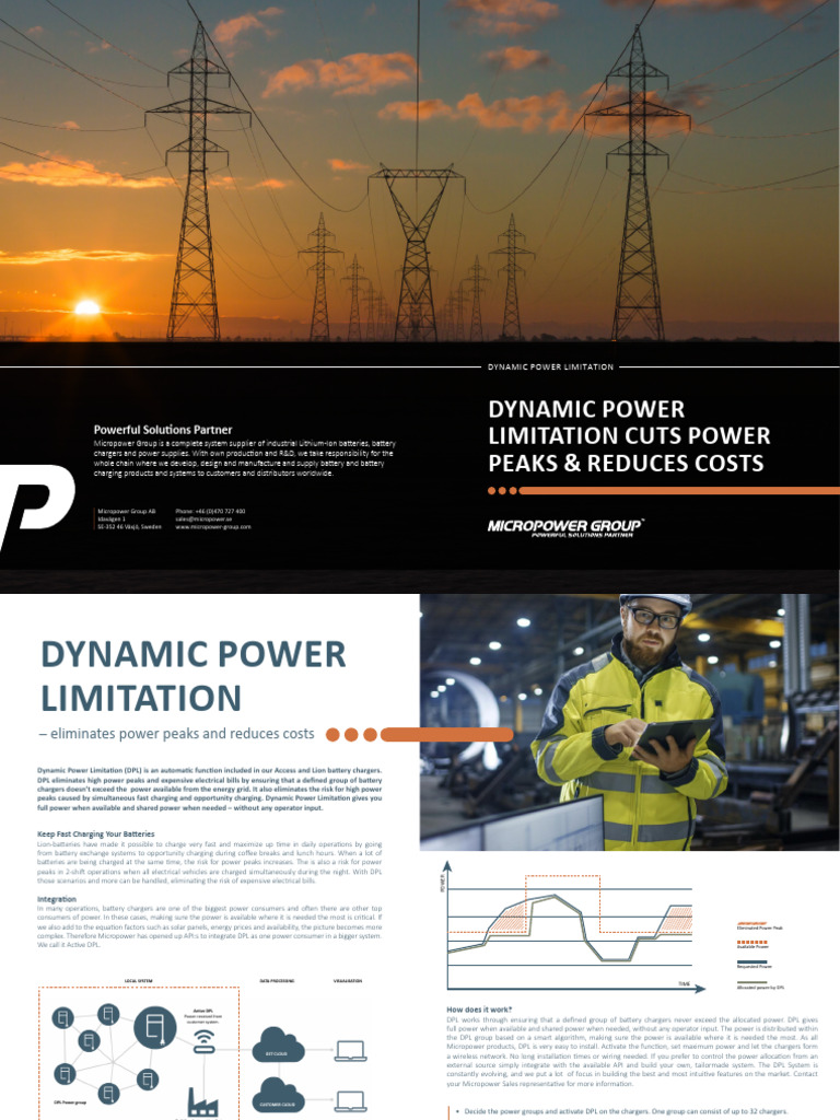 Dynamic Power Limitation Overview | PDF | Battery Charger | Electrical ...