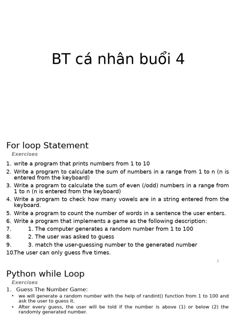 Beginner Python Programming Tasks | PDF