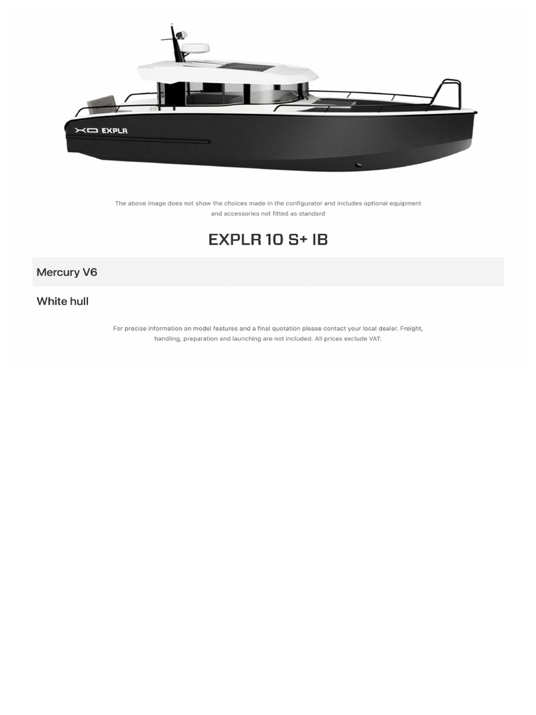 Your Custom XO Boat | PDF