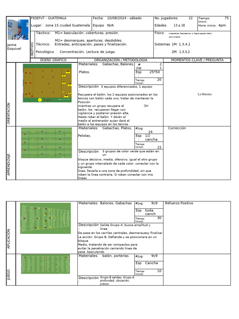 Entrenamiento de Fútbol para Jóvenes 13-18 | PDF