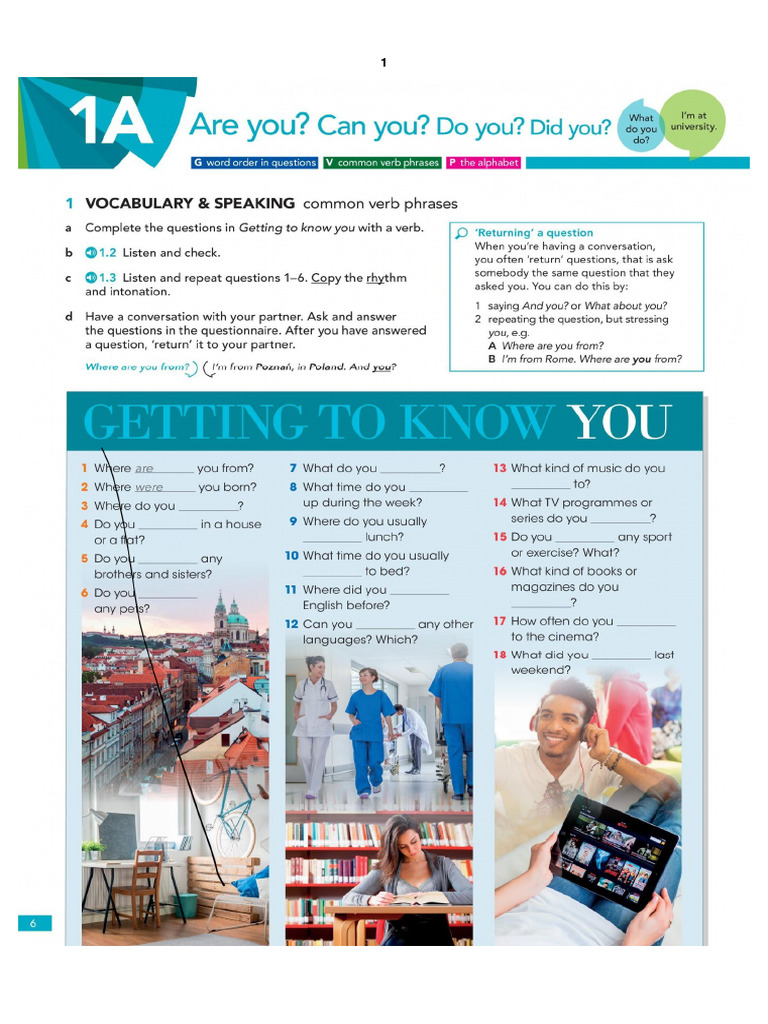 Pre Intermediate 1 | PDF