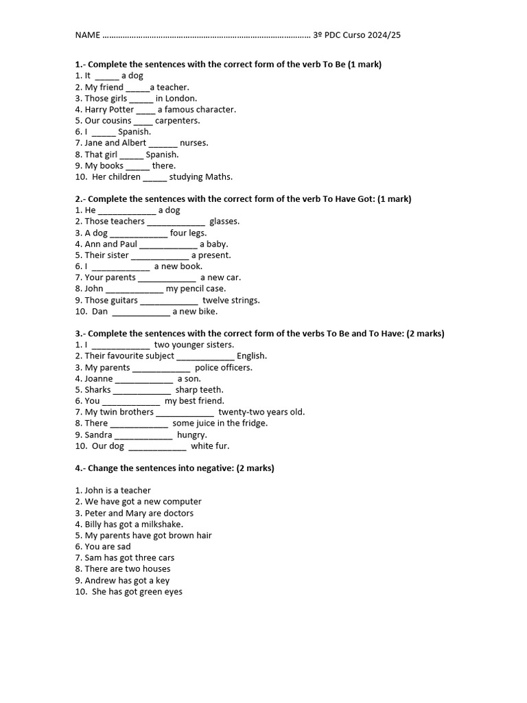 Exam1 AuxiliaryVerbs | PDF
