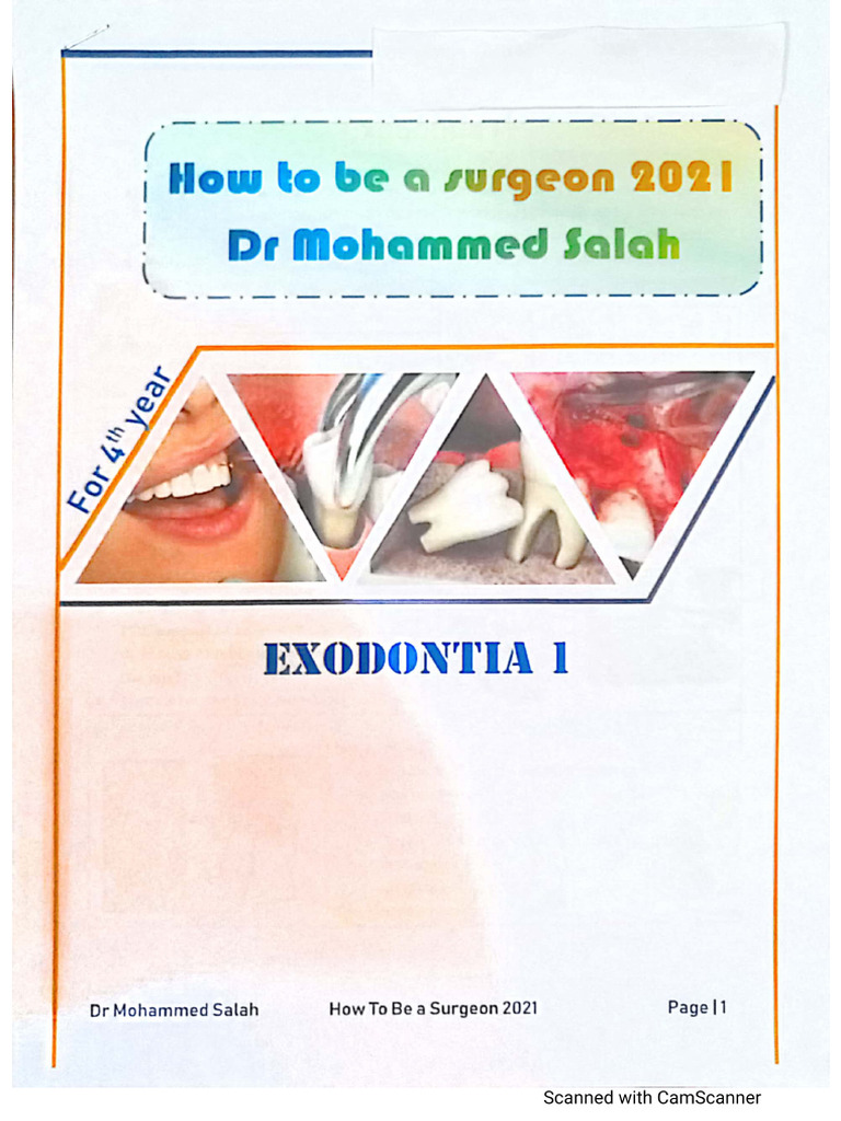 Exodontia 1 | PDF