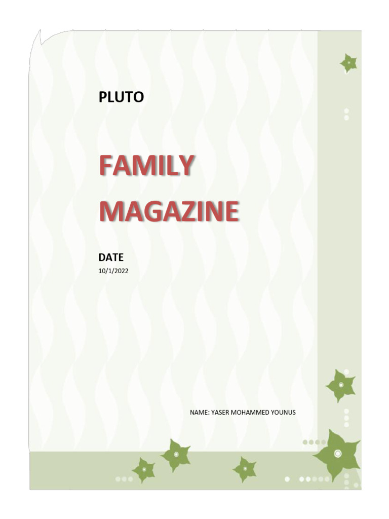 Pluto Home Page 2 | PDF