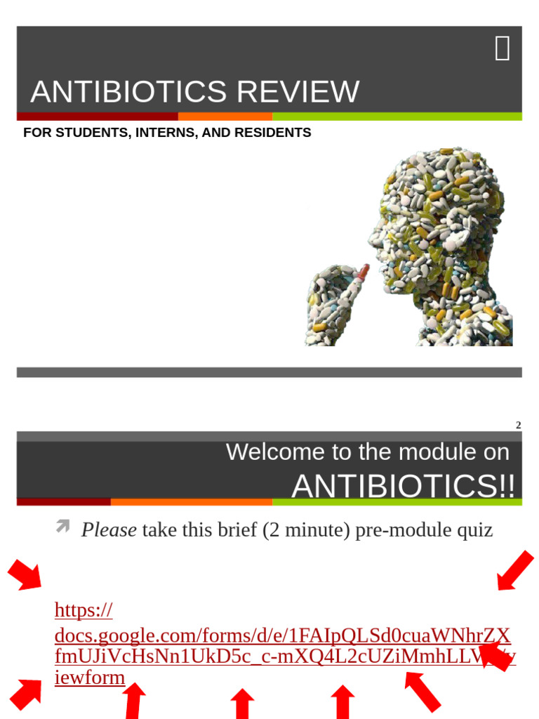 Antibiotics | PDF | Penicillin | Antibiotics