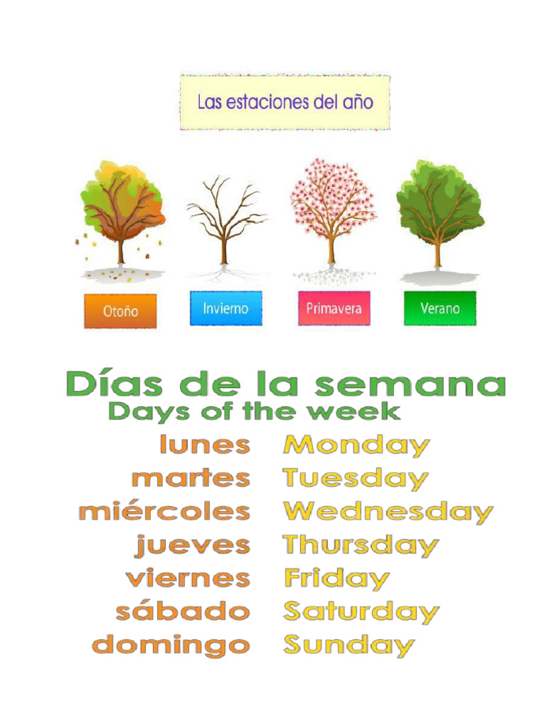 Estaciones y Tiempo | PDF