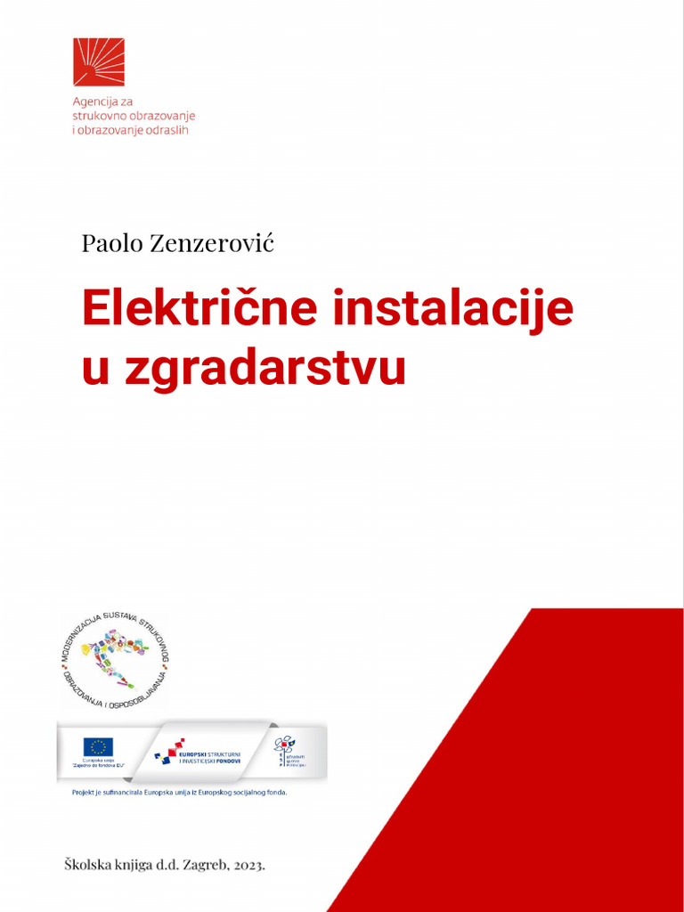 016 - Električne Instalacije U Zgradarstvu - DORADA 1 FINAL | PDF