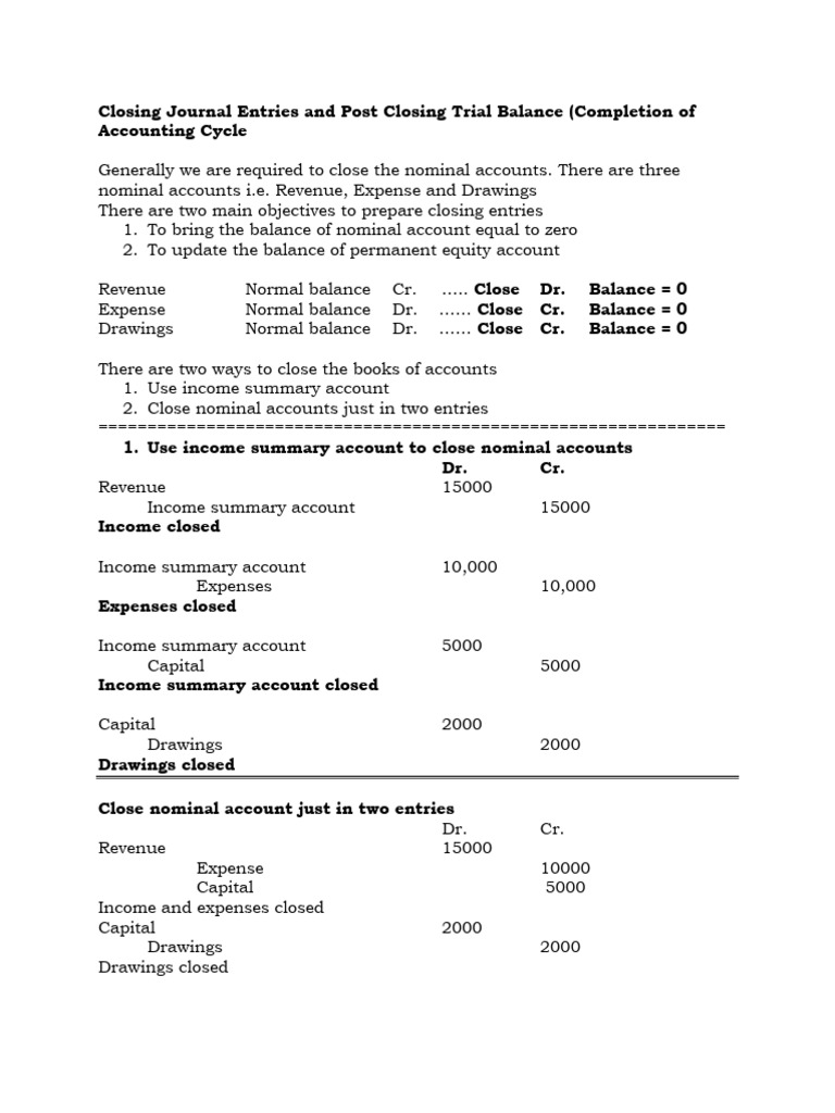 Closing Journal Entries Oct 24 | PDF | Equity (Finance) | Revenue