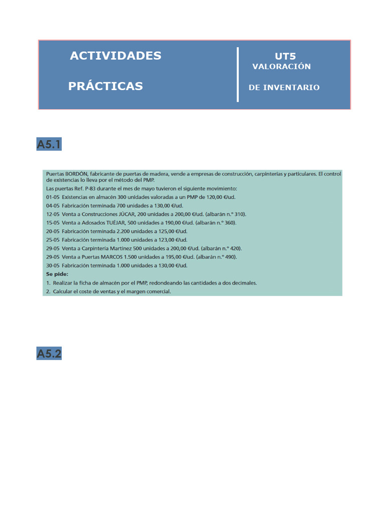 Ut5 Actividades Practicas | PDF