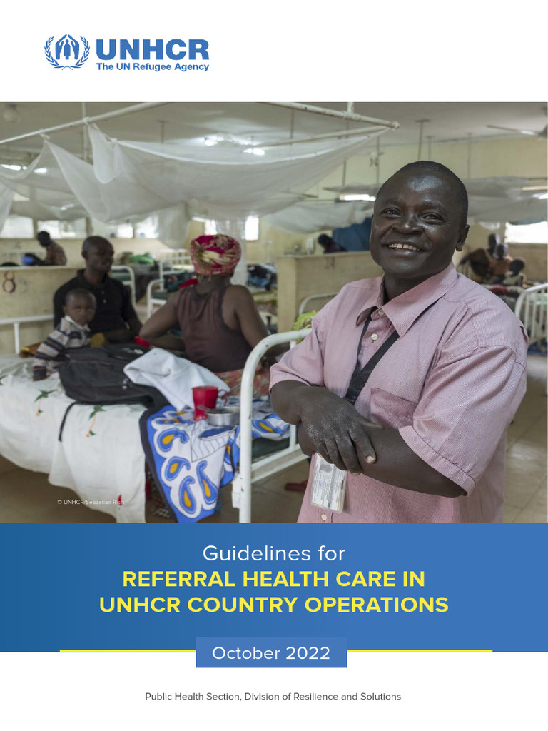 Guidelines Referral Health Care Unhcr Country Operations | PDF | Health ...