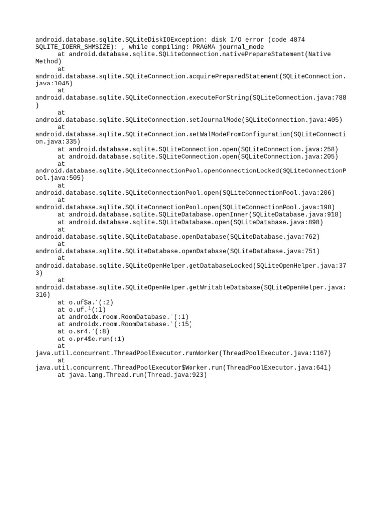 Last Crash Log | PDF