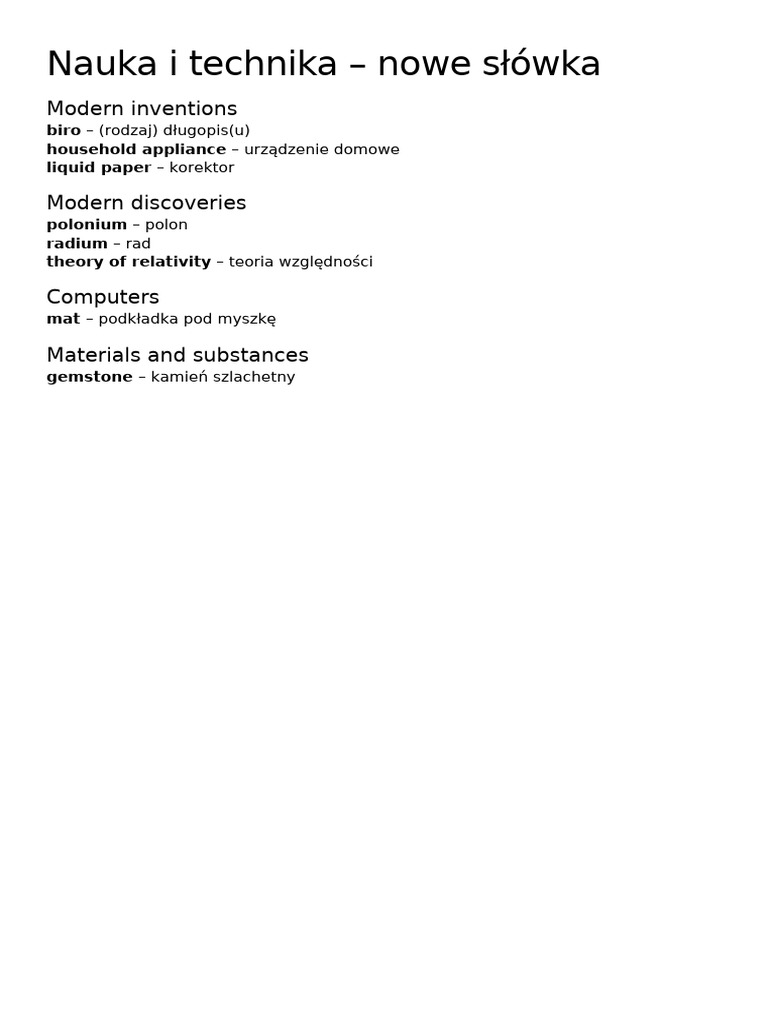 Nauka I Technika | PDF