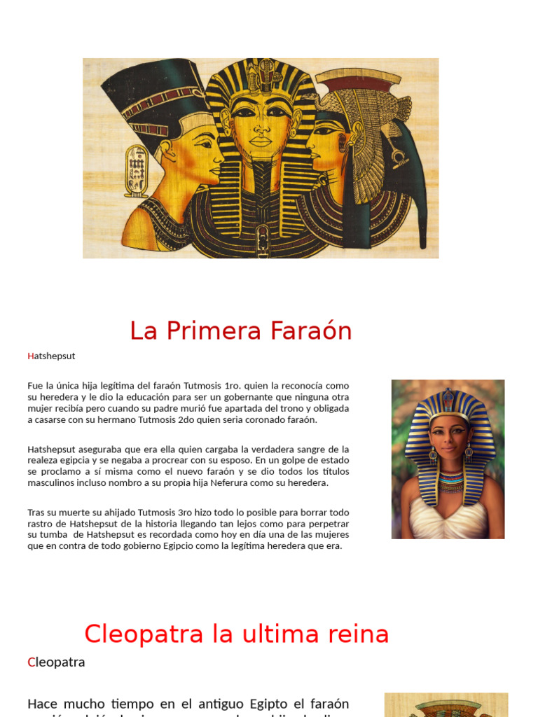 Las Faraonas | PDF