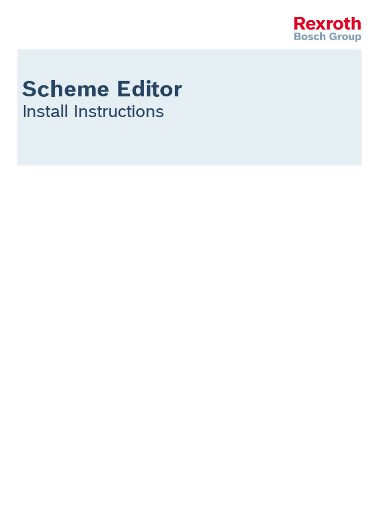 Scheme Editor | PDF