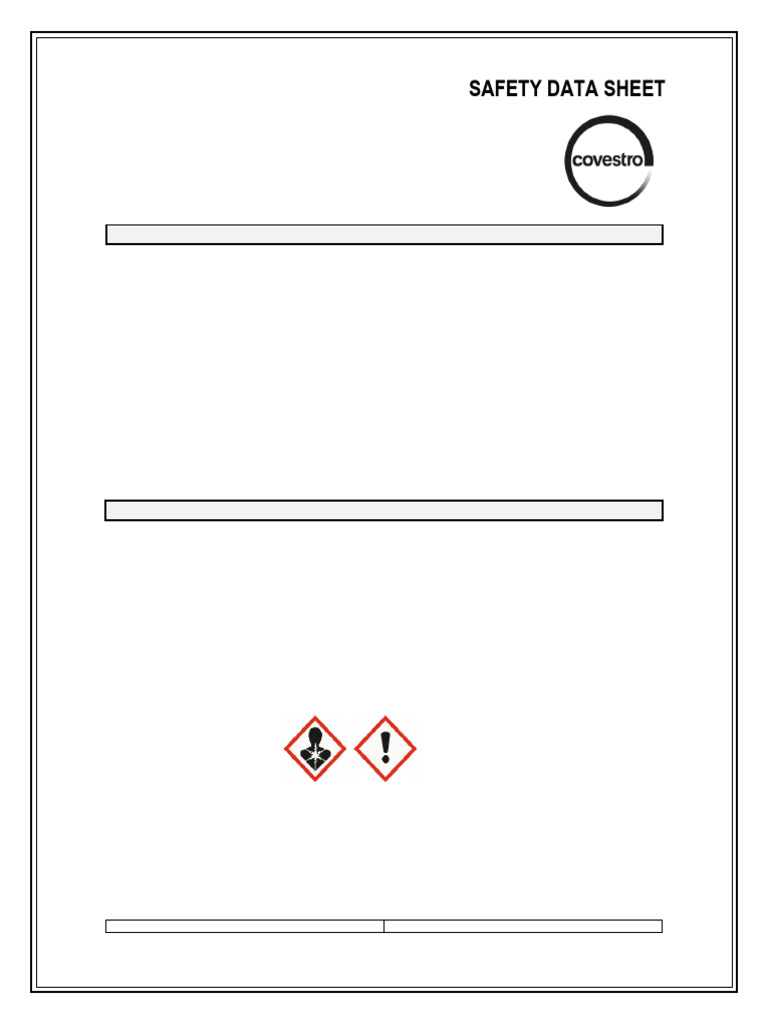 Desmodur E 743 SDS | PDF | Hazardous Waste | Resource Conservation And ...