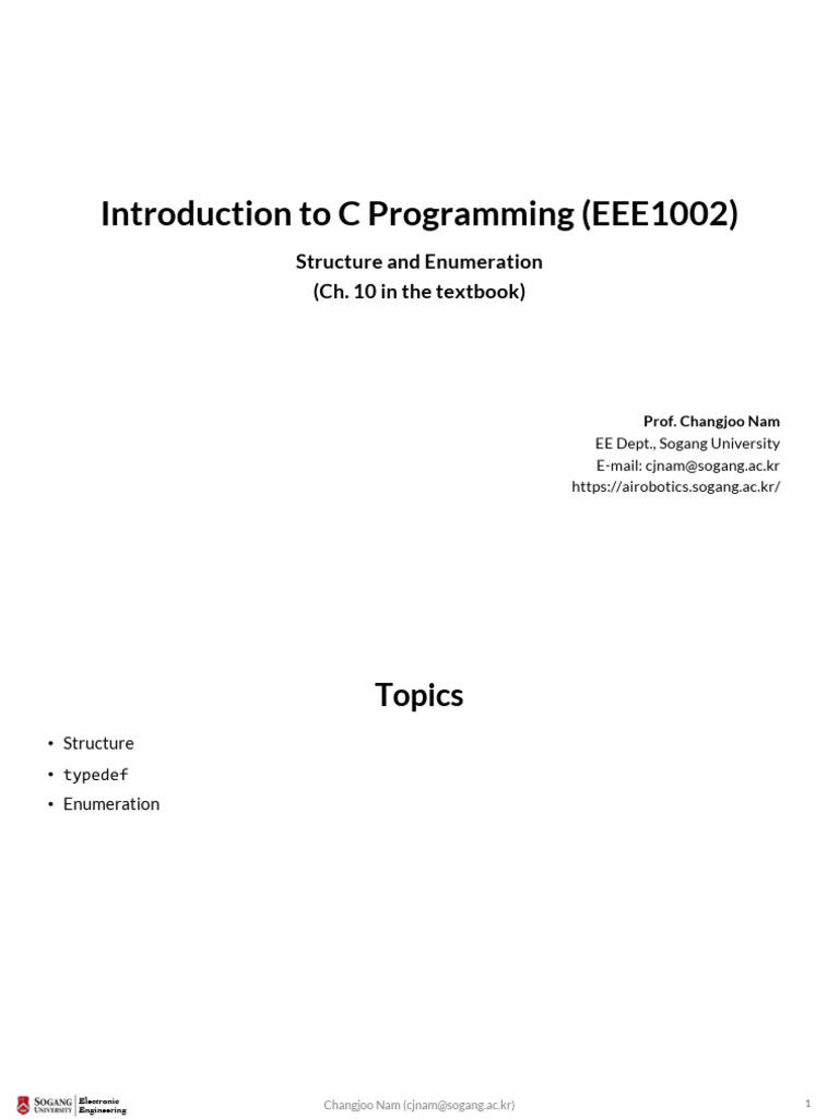 9 Eee1002 C | PDF | Pointer (Computer Programming) | Mathematical Structures