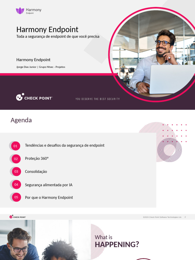 Harmony Endpoint - Customer Deck | PDF | Security | Computer Security
