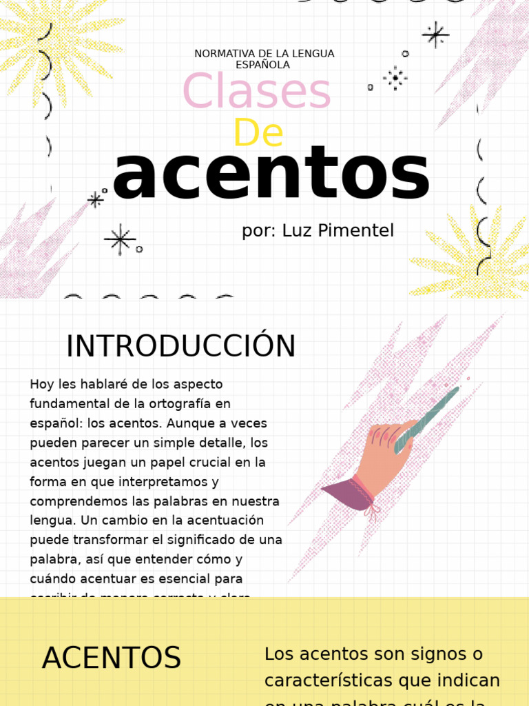 Clases de Acentos - 20241113 - 185417 - 0000 | PDF | Palabra | Sílaba