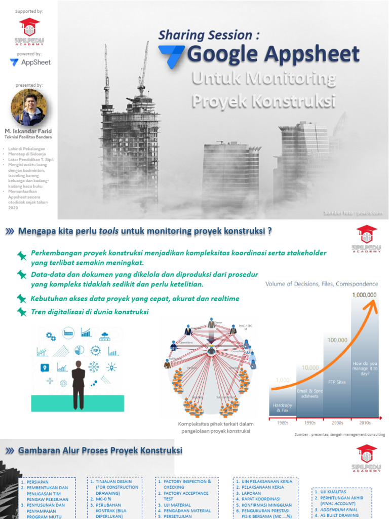 Google Appsheet Untuk Monitoring Proyek Konstruksi | PDF