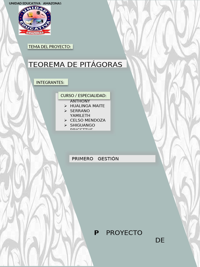 Tema Del Proyecto | PDF