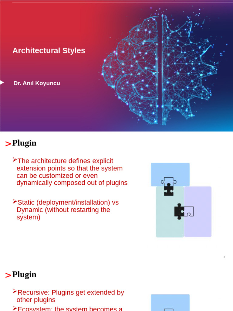 Overview of Software Architectural Styles | PDF | Software Architecture ...
