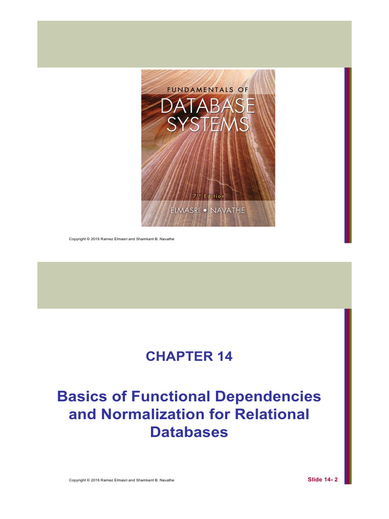 CSE311 - IAH - Slide09 - Normalization - Compatibility Mode | PDF | Relational Model ...