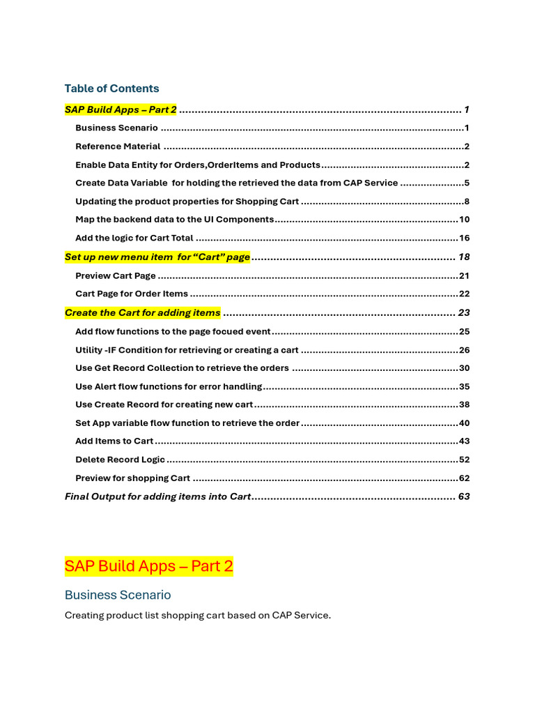 SAP Build Apps 2 | PDF | Computing | Computer Programming