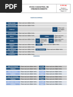 Modelo Ficha Cadastral para Preencher | PDF