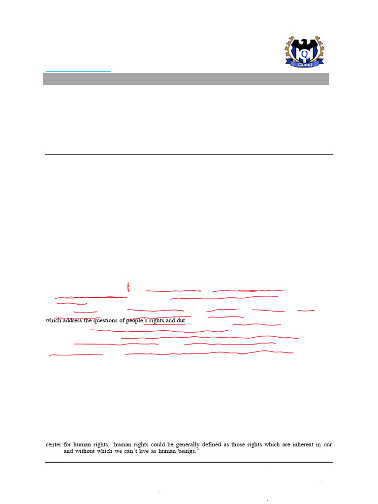 History Of Human Rights Pdf Human Rights Natural Law