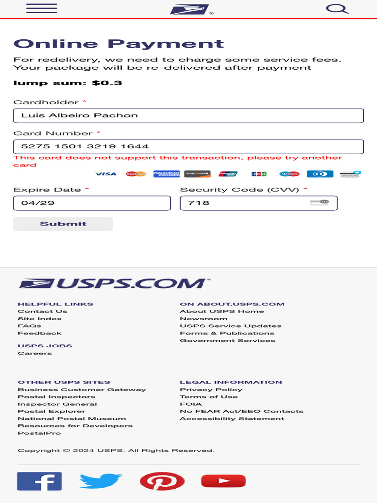 Welcome USPS 2 | PDF