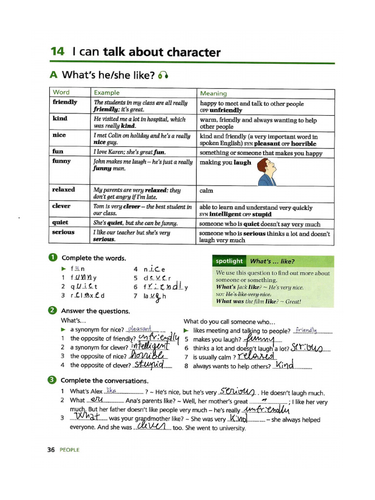File Modificato: TALK ABOUT CHARACTER | PDF